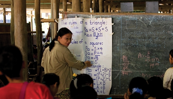 Burmese students get long-term benefits on a 'bamboo campus' | Times ...