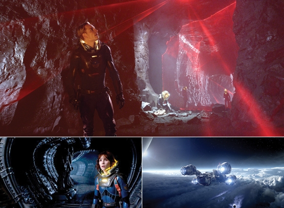 Noomi Rapace Prometheus Birth Scene