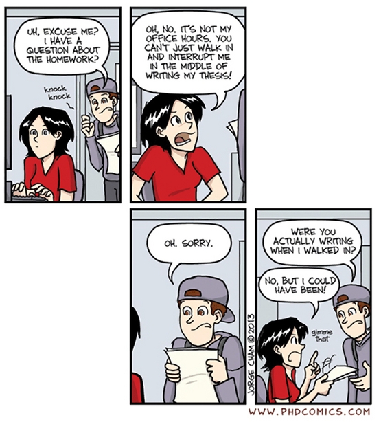 Piled Higher and Deeper by Jorge Cham - 11 April 2013 | Times Higher ...