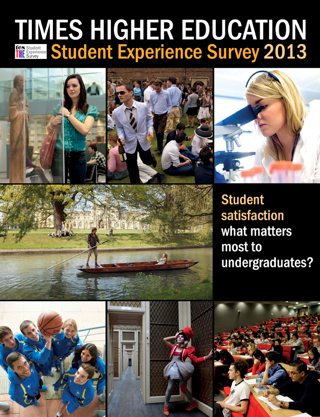 THE Student Experience Survey 2013 cover | Times Higher Education (THE)