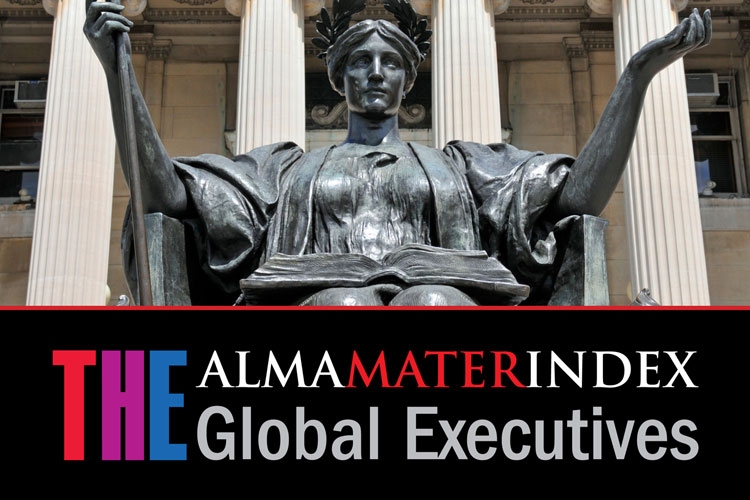 Alma Mater Index: Global Executives 2013 | Times Higher Education (THE)