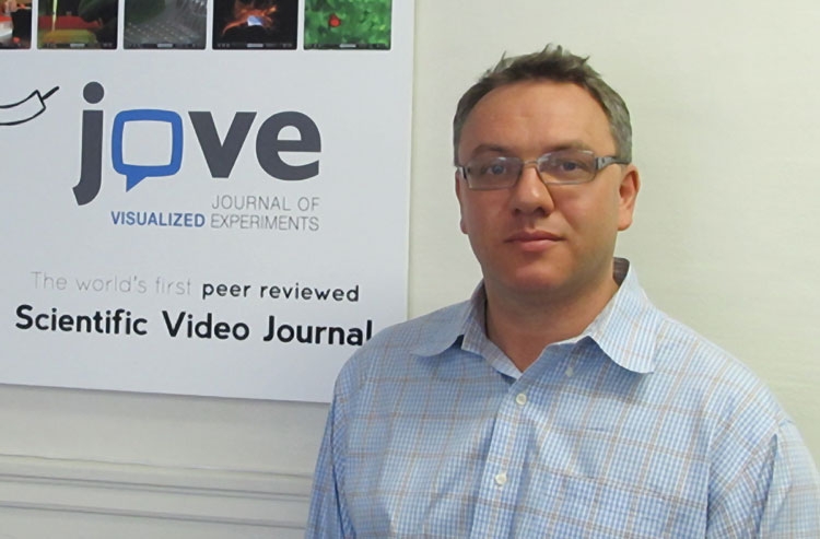 JoVE journal’s videos take strain out of new science | Times Higher ...