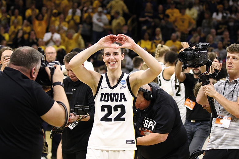 Caitlin Clark effect: a slam dunk for University of Iowa