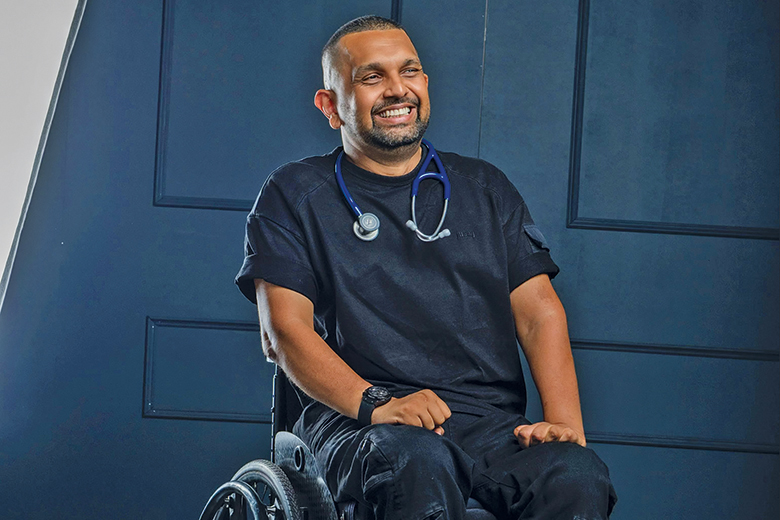 Dinesh Palipana: life as a quadriplegic researcher