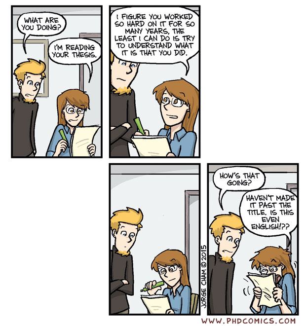 Thesis Statement Comic