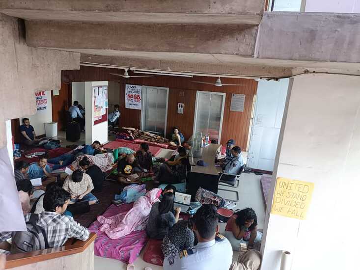 Student hunger strike at South Asian University | Times Higher ...