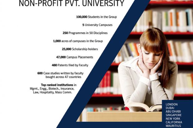 Advert: Amity University | Times Higher Education (THE)