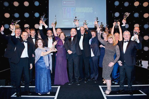 THE Awards 2015: winners announced | Times Higher Education (THE)