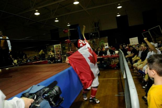 Scholar packs a punch in the wrestling ring as ‘Mr Canada’ | Times ...