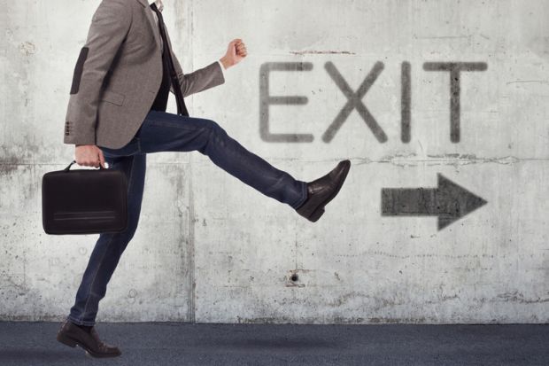 Higher education: we need to talk about market exit | THE Comment