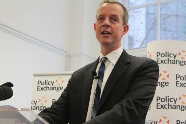 Nick Boles: address ‘imbalance’ between higher and further education ...