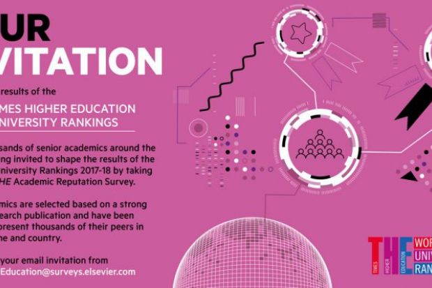 THE Academic Reputation Survey now open | Times Higher Education (THE)