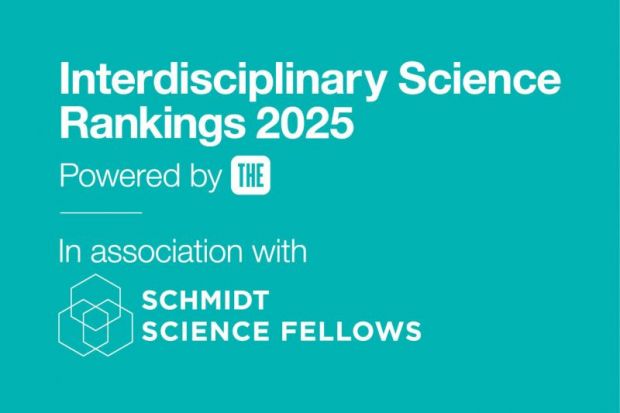 Out now: Times Higher Education Interdisciplinary Science Rankings 2025 ...