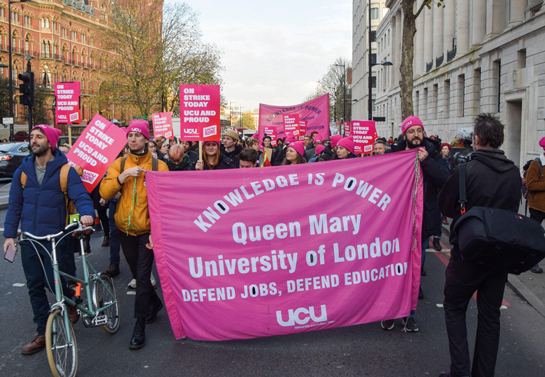 Queen Mary staff win fight to challenge marking boycott pay deductions