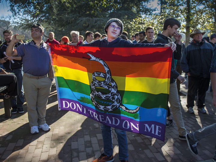 Angry protests belie moderation of US campus Republicans | Times Higher ...